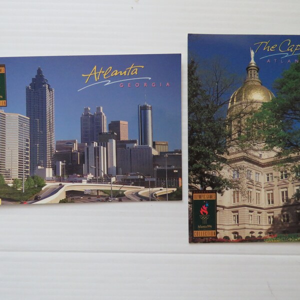 Atlanta Postcards - Etsy