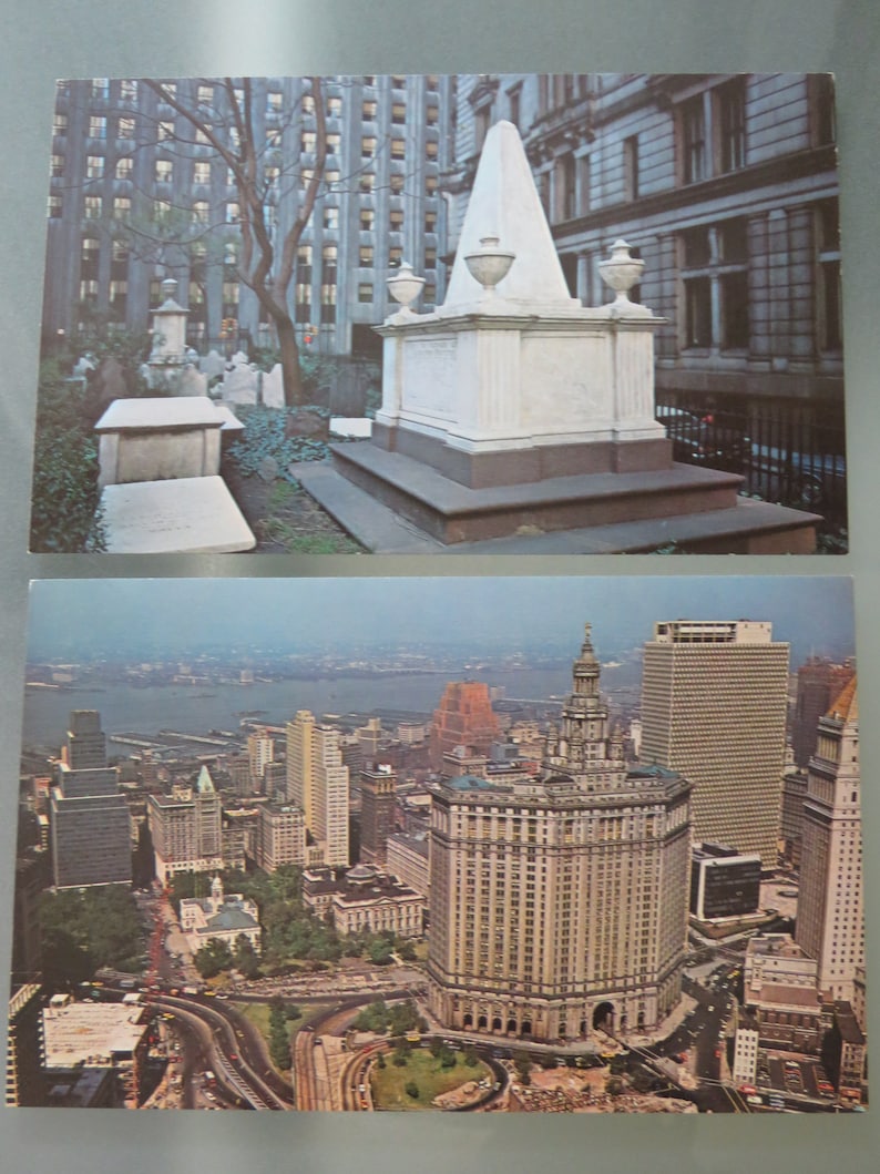 8 Vintage New York City Postcards From the 60's-70's, Collector ...