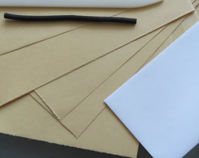 30 Vintage Drawing/sketching Thick Artist Paper From the 70's 6x9 Blank ...