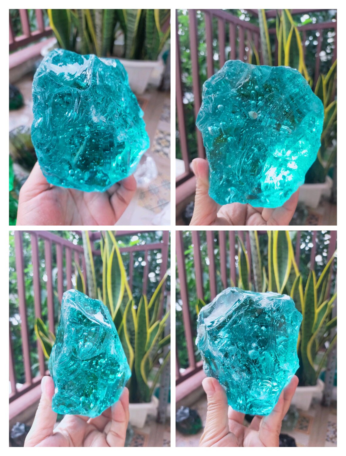 3,1 Kg Three Colors Andara Crystal Rough 82 - Etsy