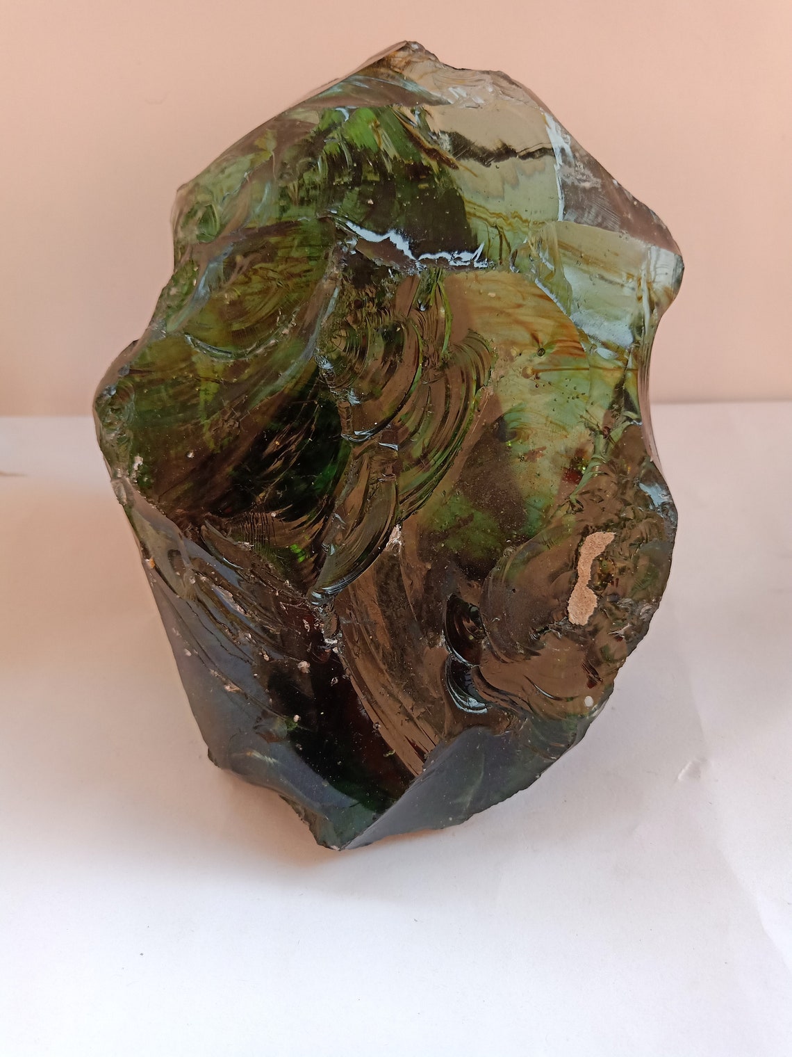 57 KG Yellow Green Monatomic Andara Crystal Volcanic Glass | Etsy