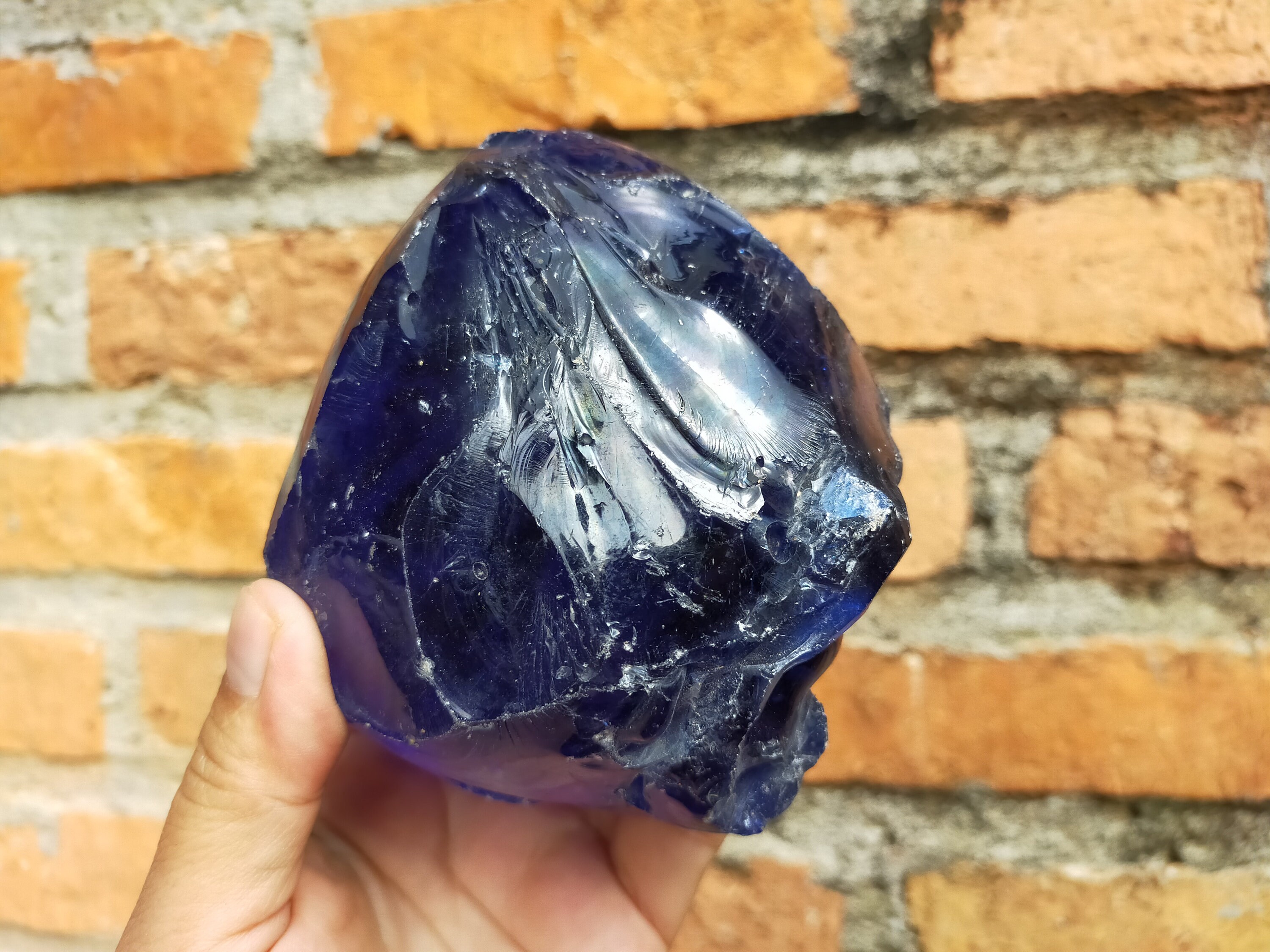 16 Kgs Navy blue andara crystals rough | Etsy