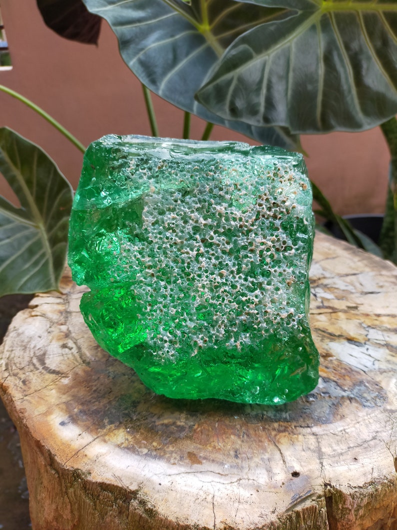3,4 Kg Light Emerald Green Andara Crystals - Etsy