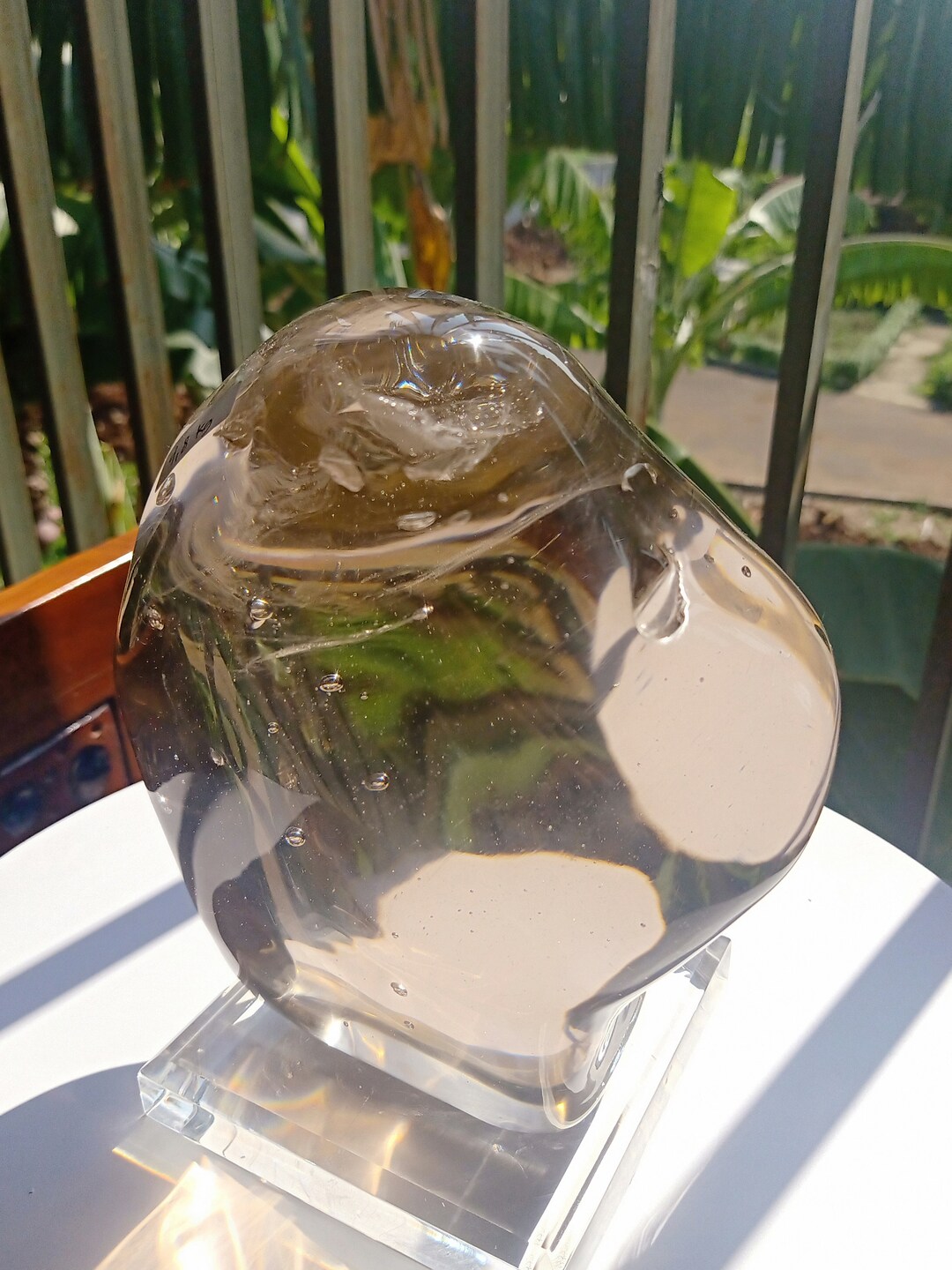 4,8 KG Andara on Your Table!!! Pink Lemonade Polished Andara Crystal - Etsy