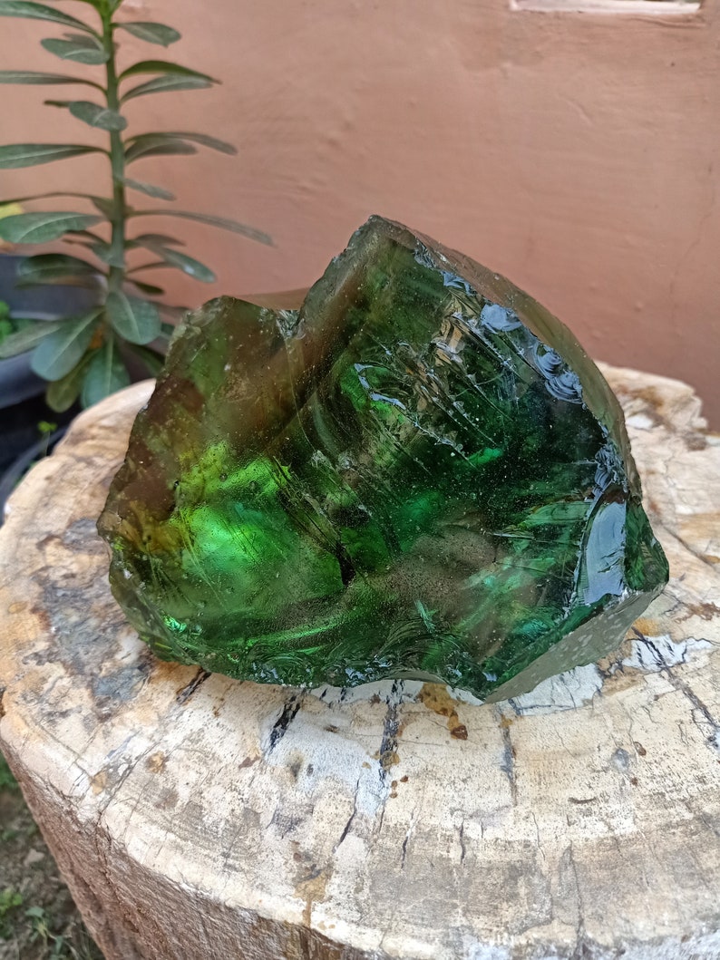 44 KG Moss Green Andara Crystal - Etsy