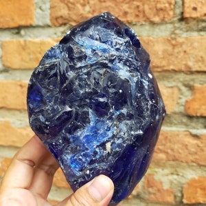 1,9 Kgs Navy Blue Andara Crystals Rough - Etsy
