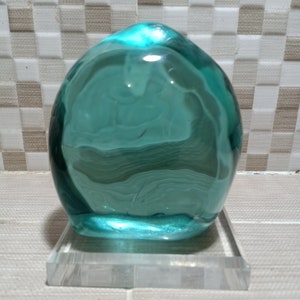 2,6 KG Polished Aqua Blue Andara Crystal - Etsy