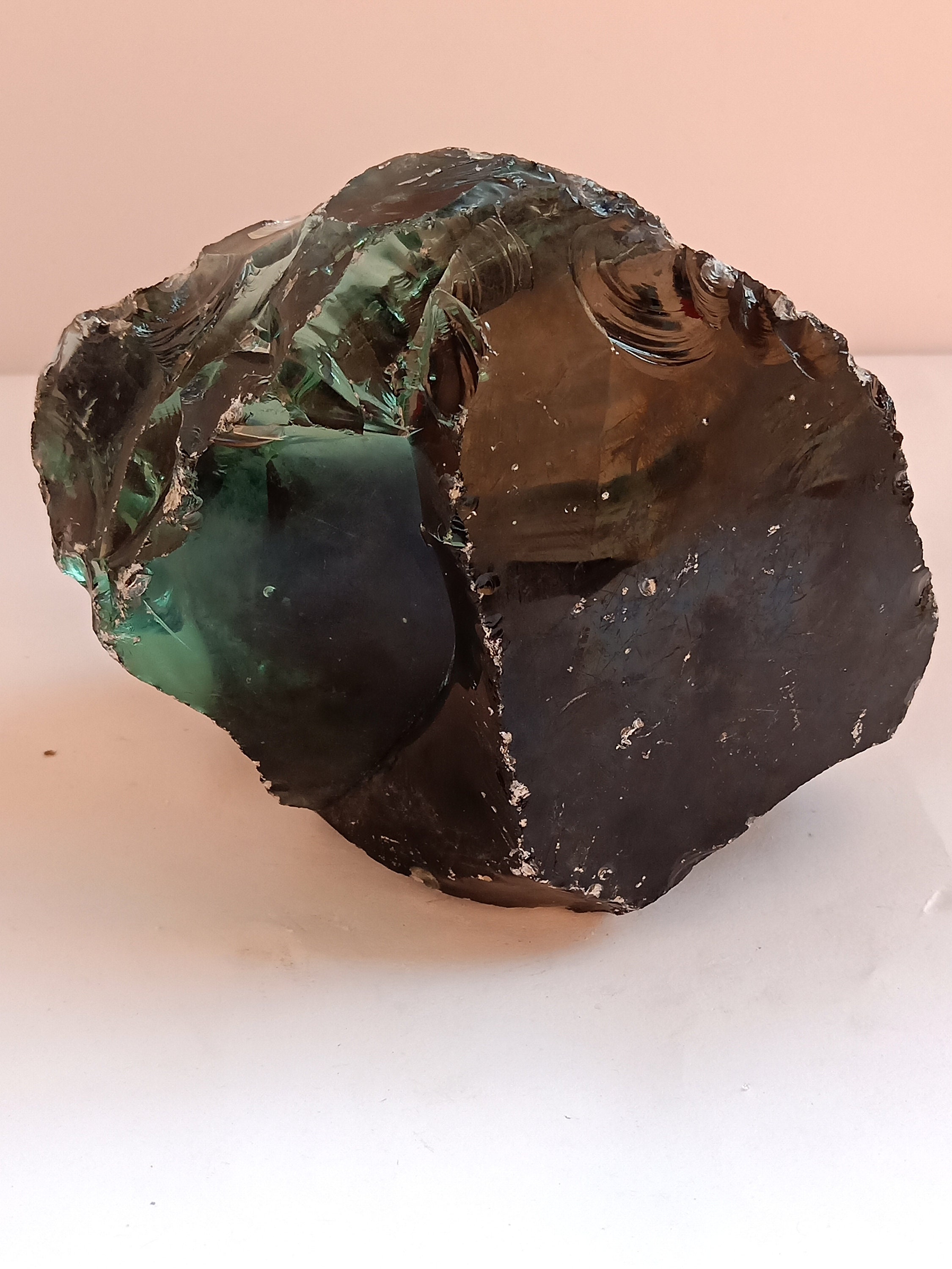 2,4 KG Mint Green Monatomic Andara Crystal Volcanic Glass - Etsy