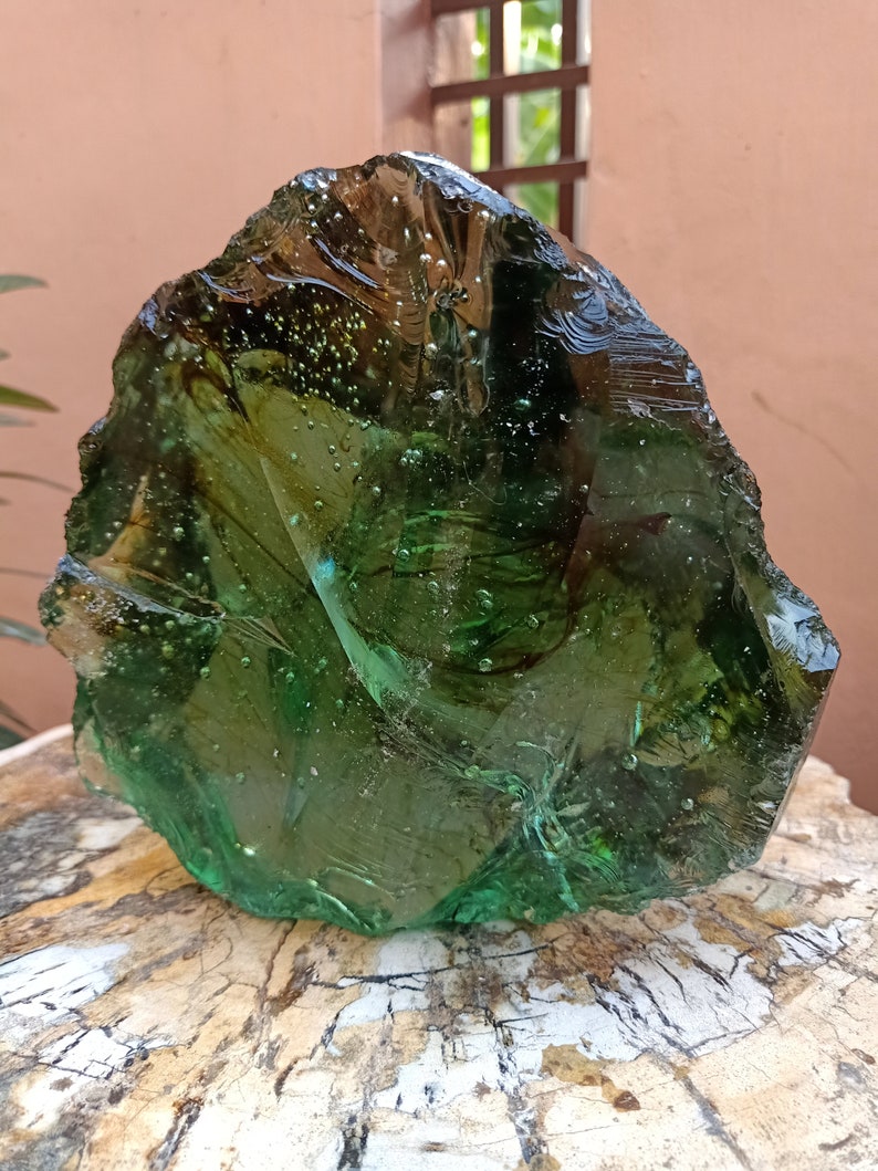 44 KG Moss Green Andara Crystal - Etsy