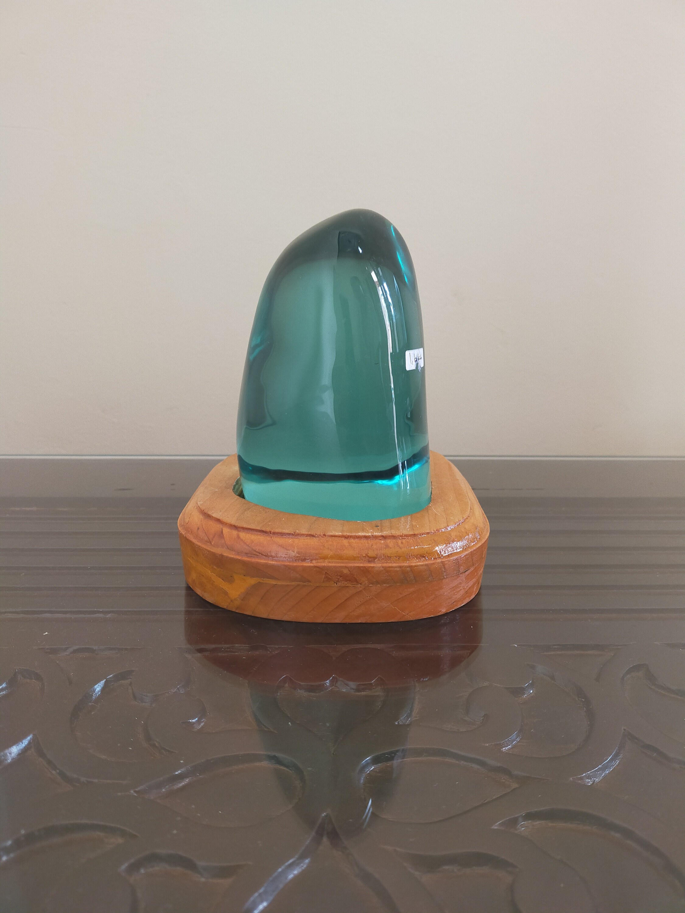 16 Kg Beautiful Andara on the Table With Wood Base - Etsy