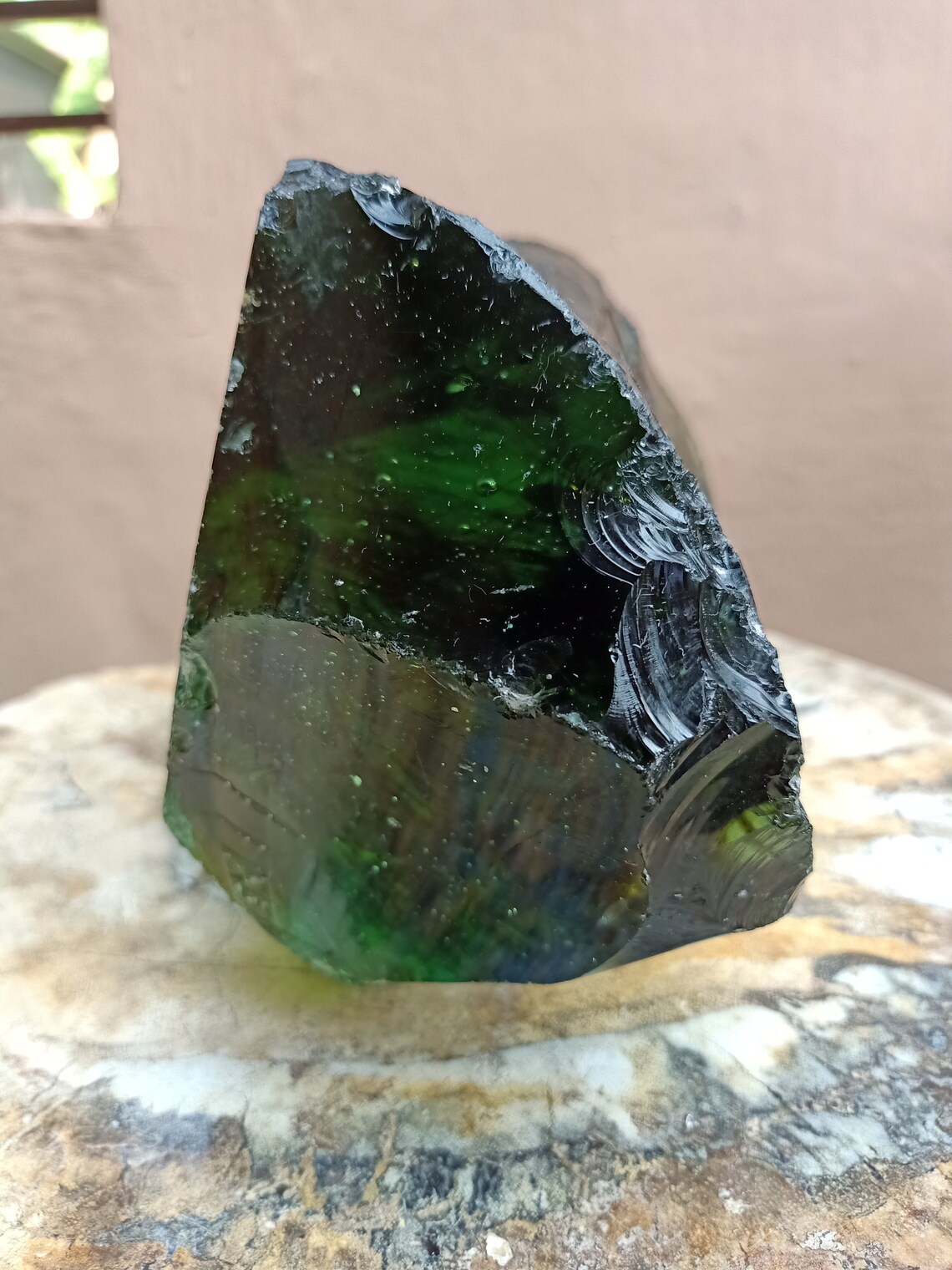 Forest Green Monatomic Andara Crystal 4000 Gr - Etsy
