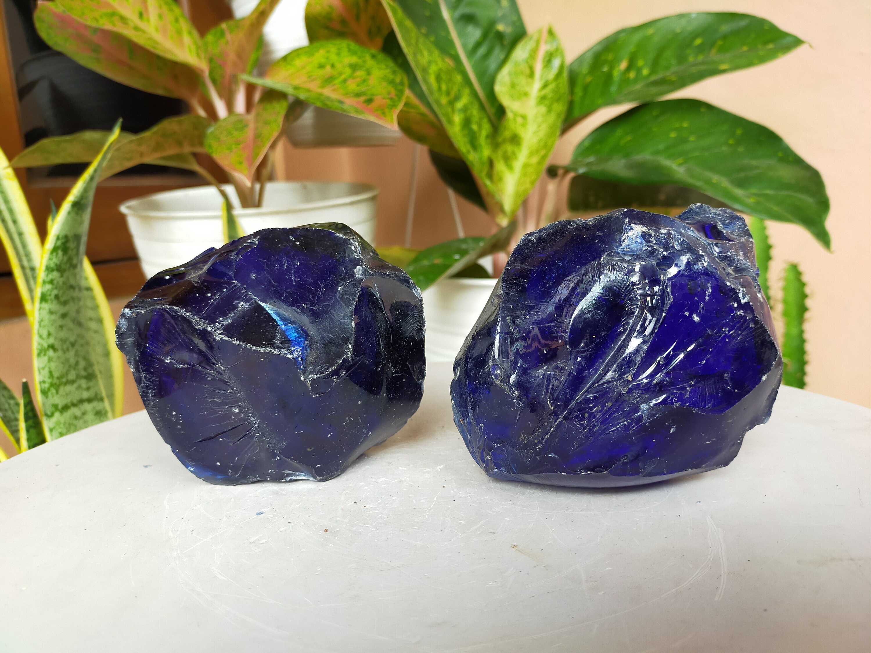 1,6 Kgs Navy Blue Andara Crystals Rough - Etsy UK