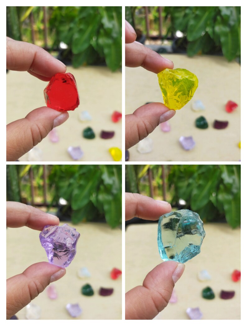 700 Gr ( 18 Colors, 36 Pcs ) Mini Mixcolors Andara Crystals - Etsy UK