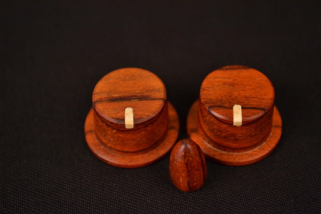 Custom Crafted Knobs From Cocobolo Wood - Etsy