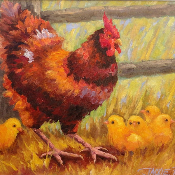 Farm Life Painting - Etsy