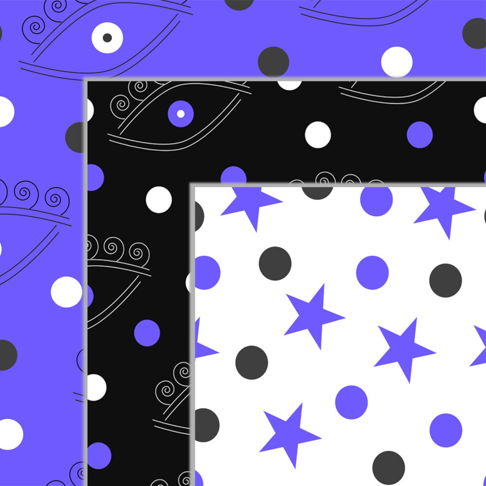 Seamless pattern evil eye print evil eye pattern seamless | Etsy