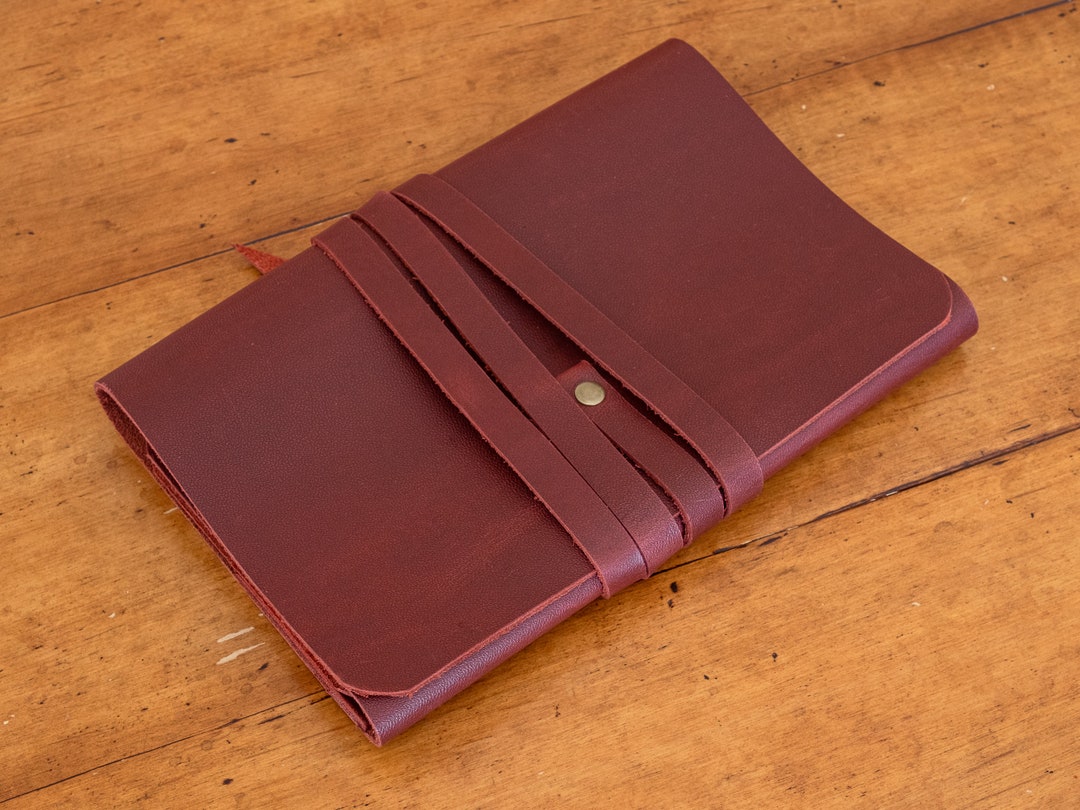 Leather Notebook Cover With Dice Tray - Seconds - Etsy