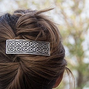 Celtic Knot Hair Clip Celtic Barrette Irish Jewelry Pagan | Etsy