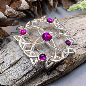 Celtic Brooch, Irish Pennanular Pin, Irish Jewelry, Scottish Brooch ...