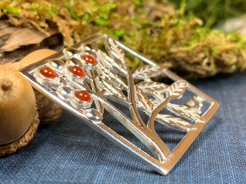 Tree of Life Brooch Celtic Brooch Rowan Tree Pin Scotland - Etsy