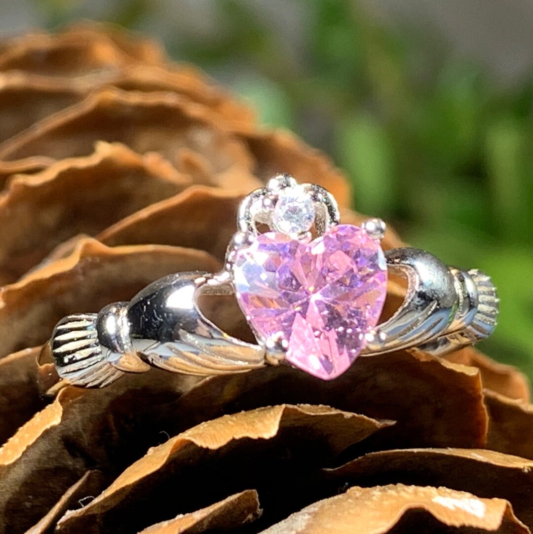 Claddagh Ring, Celtic Ring, Promise Ring, Irish Jewelry, Bride Gift ...