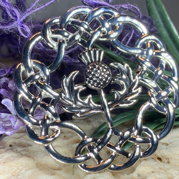 Thistle Pin - Etsy
