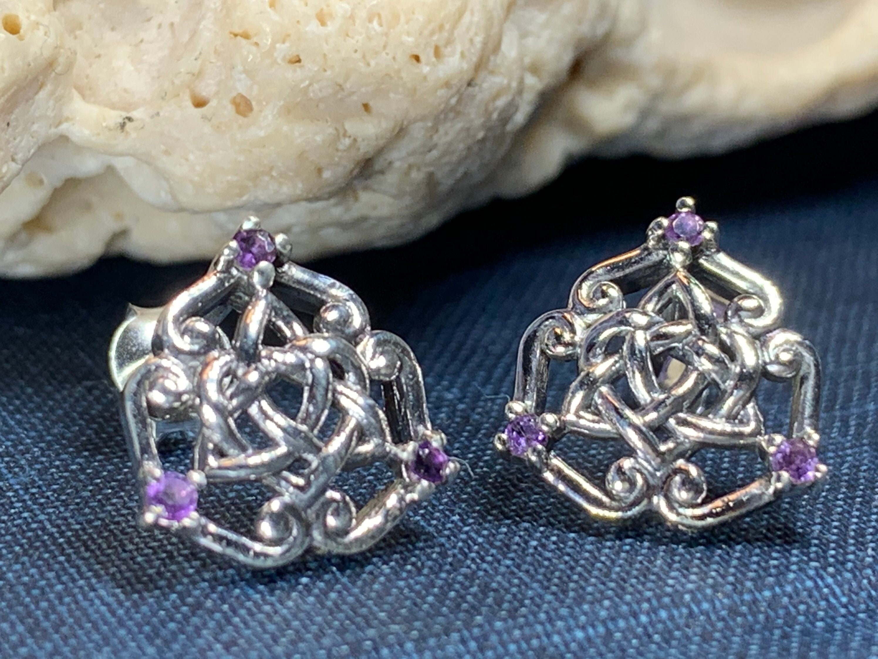 Celtic Knot Stud Earrings, Irish Jewelry, Celtic Jewelry, Anniversary ...
