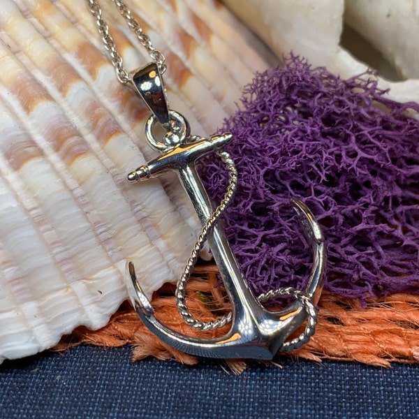 Boat Anchor Necklace - Etsy
