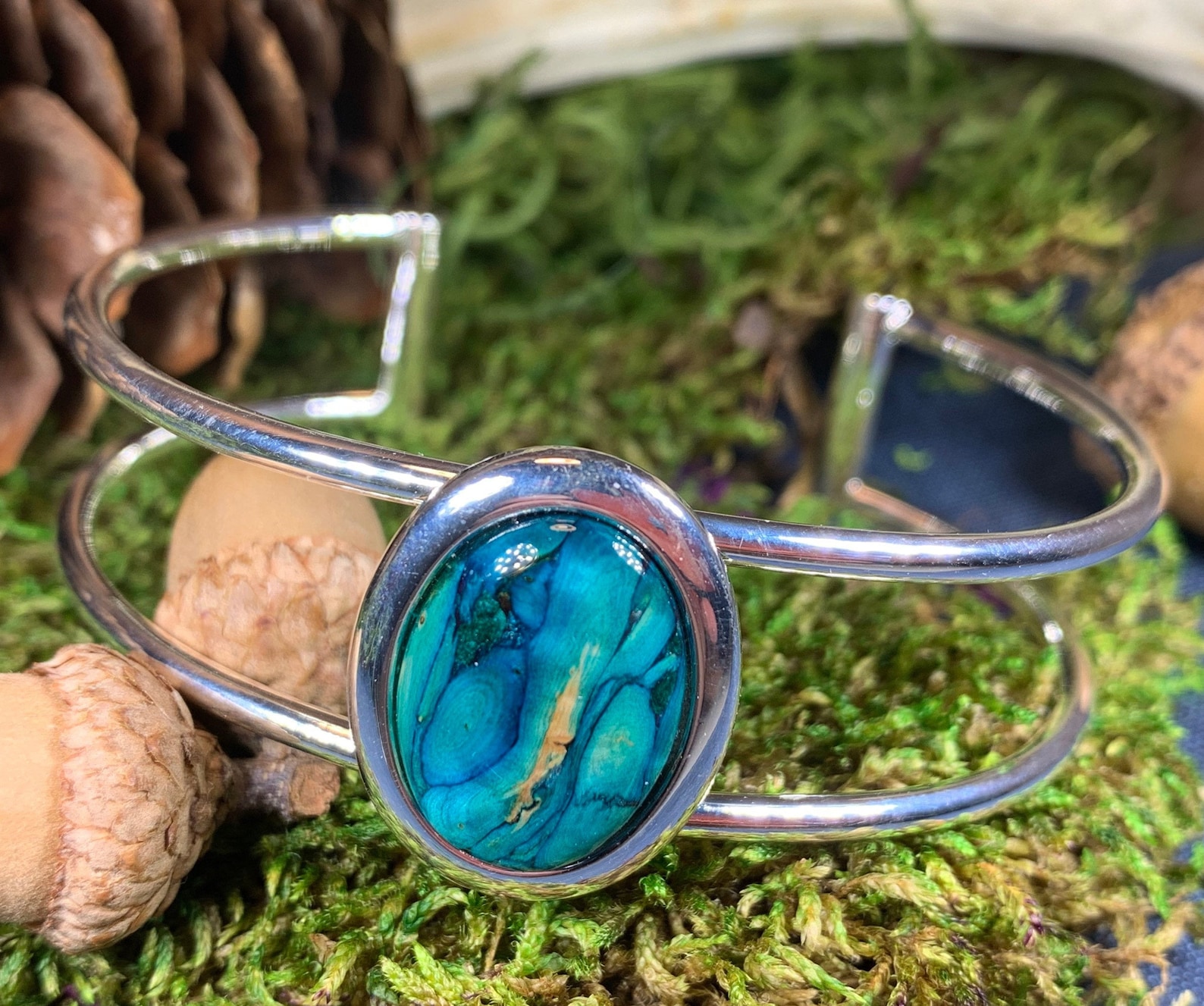 Scotland Heather Bracelet Celtic Jewelry Scotland Jewelry | Etsy