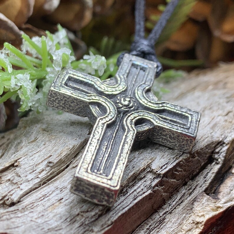 Celtic Cross Necklace Irish Cross Ireland Cross Necklace - Etsy