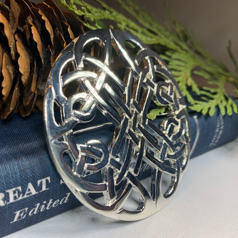 Celtic Knot Brooch Celtic Jewelry Irish Jewelry Scotland | Etsy