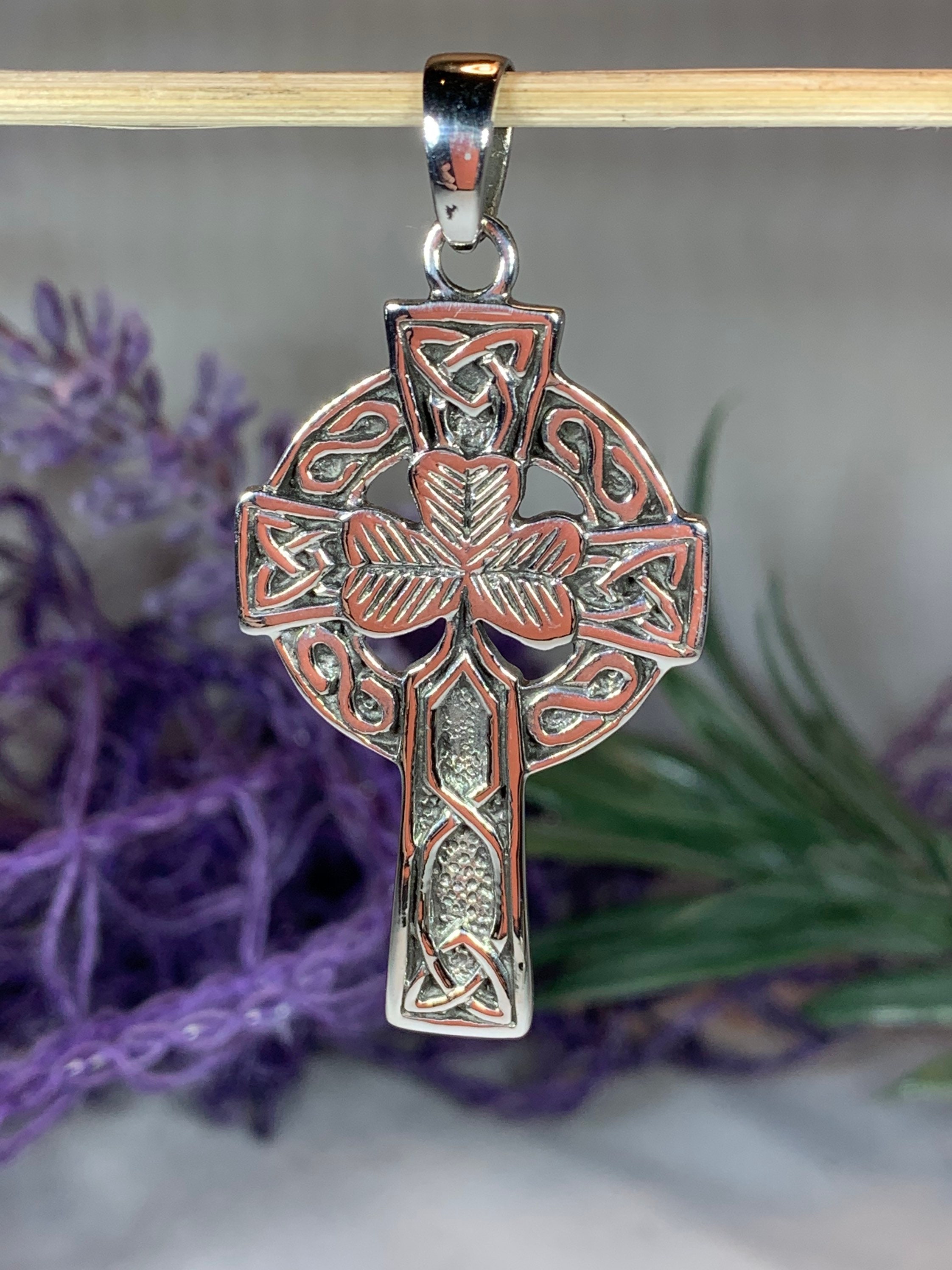 Celtic Cross Necklace Celtic Jewelry Irish Jewelry Shamrock Cross celtic-cross-necklace-celtic-jewelry-irish-jewelry-shamrock-cross