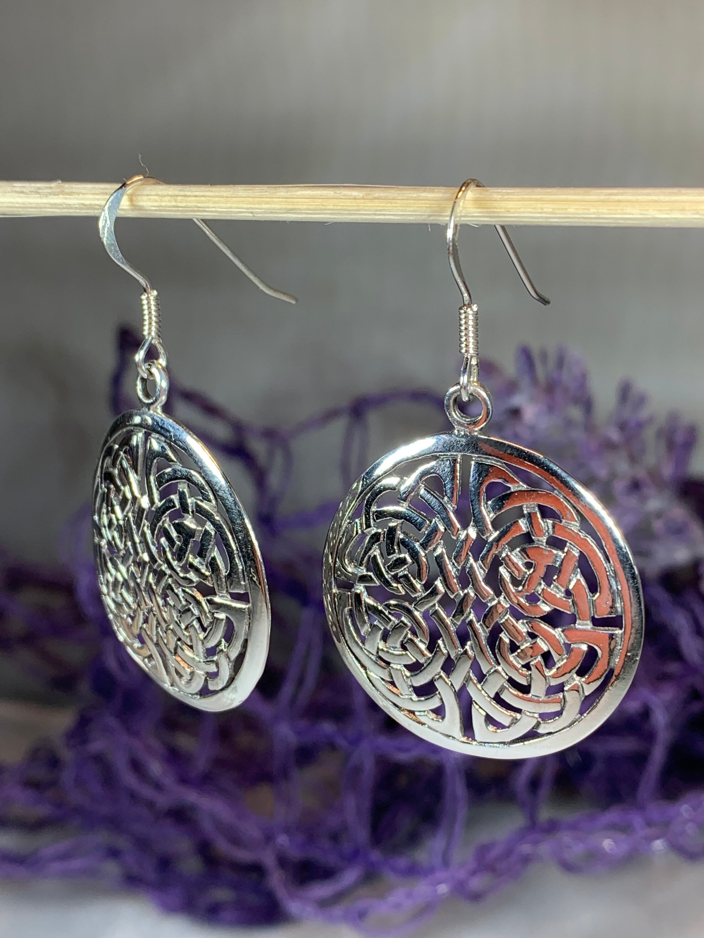 Celtic Knot Earrings, Celtic Jewelry, Irish Jewelry, Norse Jewelry ...