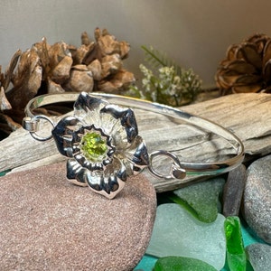 Daffodil Bracelet, Celtic Jewelry, Wales Jewelry, Flower Jewelry, Welsh ...