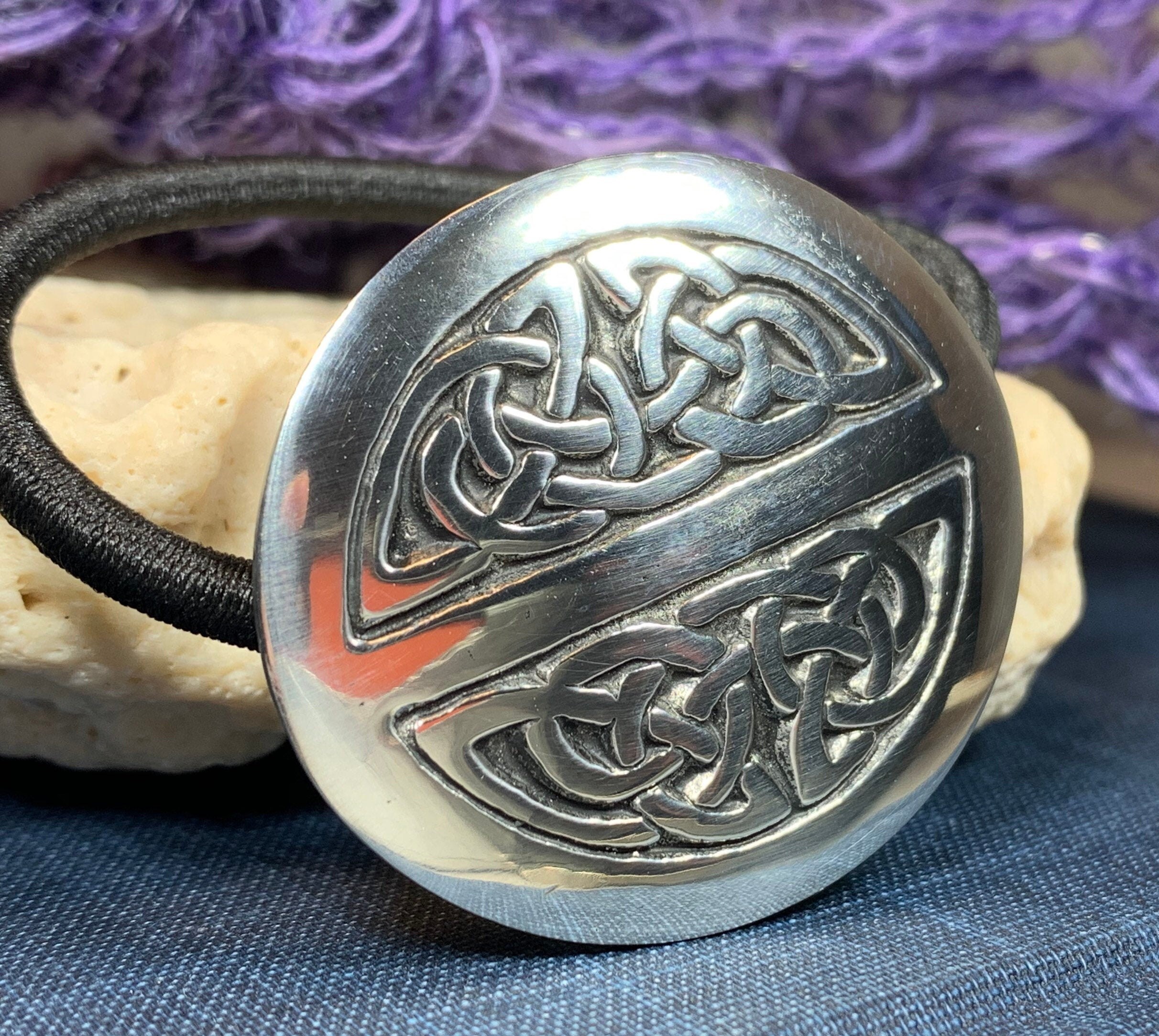 Celtic Knot Ponytail Holder Celtic Jewelry Norse Jewelry | Etsy