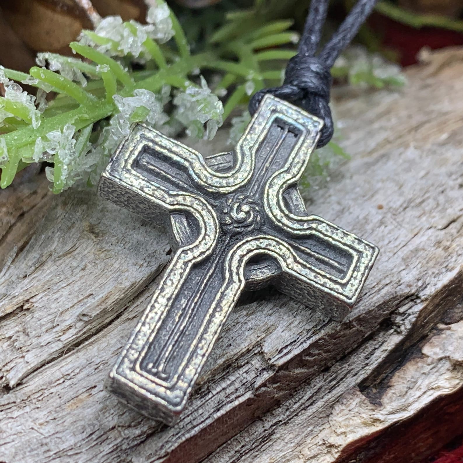 Celtic Cross Necklace Irish Cross Ireland Cross Necklace - Etsy