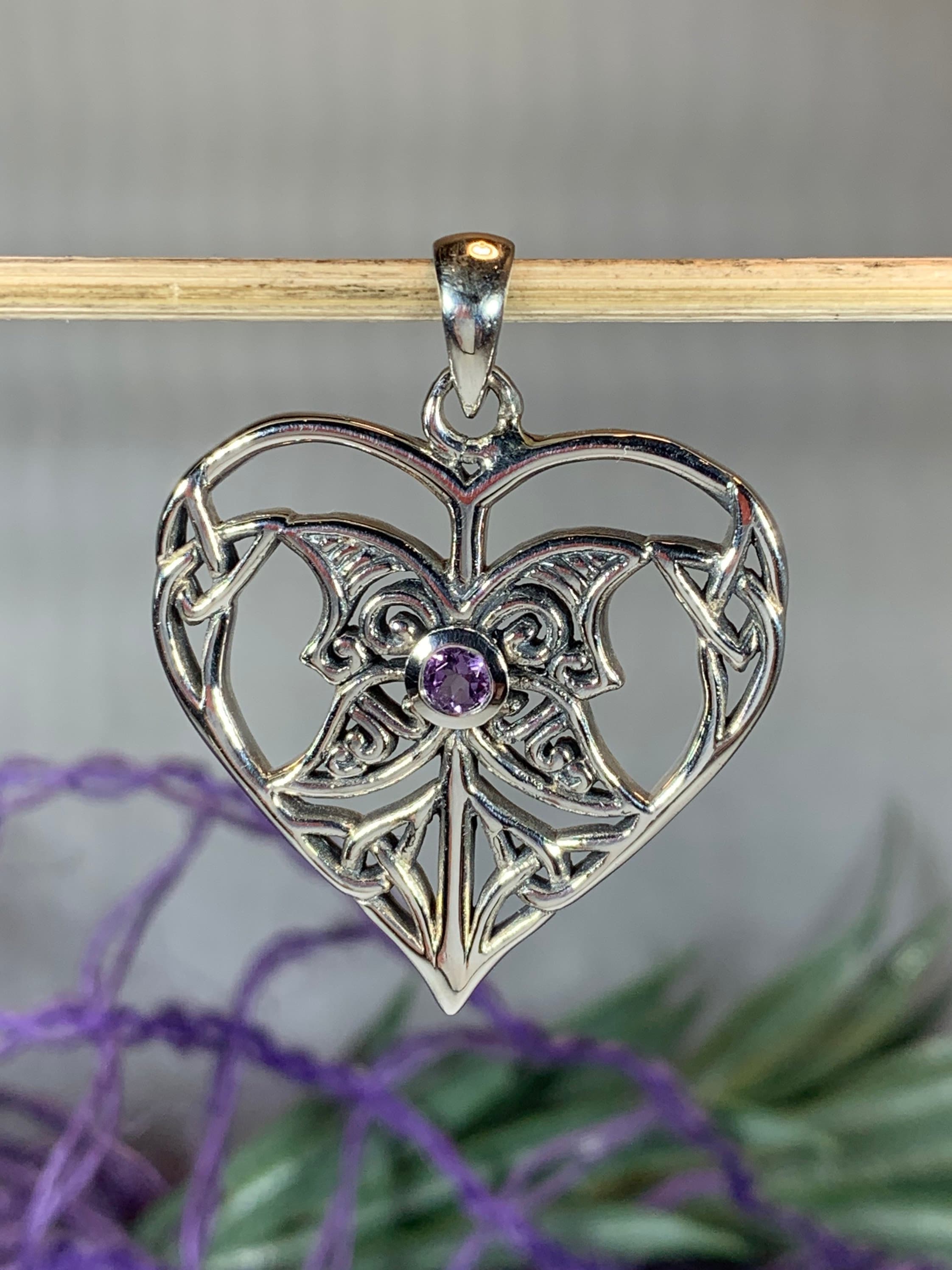 Heart Necklace, Celtic Knot Jewelry, Irish Jewelry, Celtic Jewelry ...