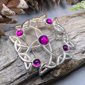 Celtic Brooch, Irish Pennanular Pin, Irish Jewelry, Scottish Brooch ...