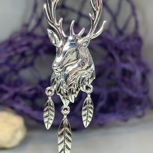 Stag Necklace Scotland Jewelry Scottish Stag Hunter Gift - Etsy