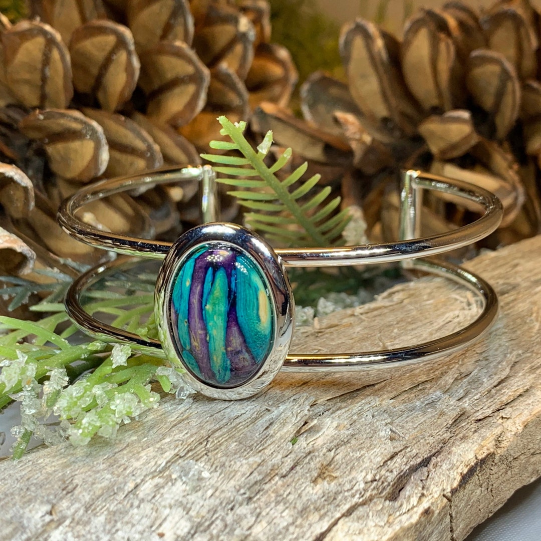 Scotland Heather Bracelet, Celtic Jewelry, Scotland Jewelry, Boho ...