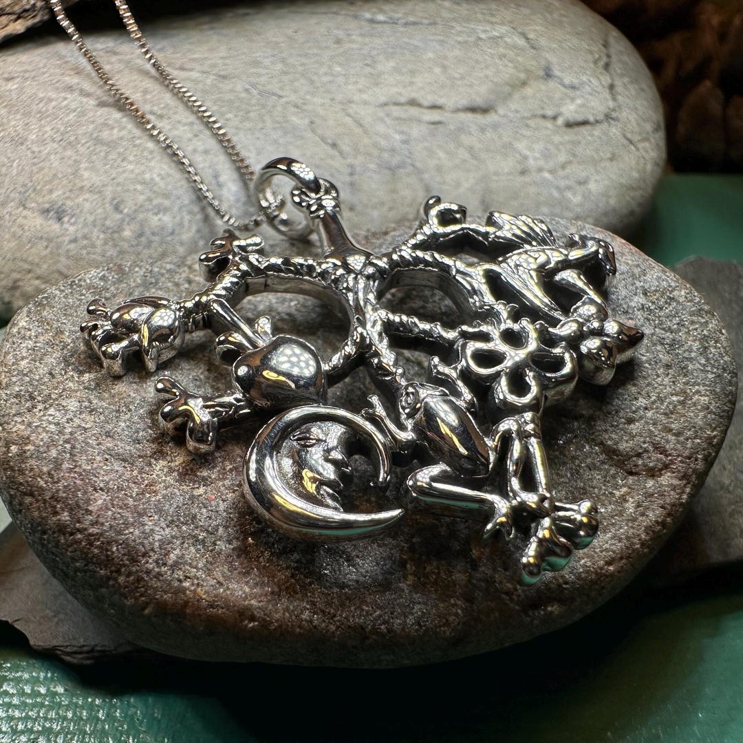 Cimaruta Pendant, Italian Jewelry, Wiccan Jewelry, Celtic Pagan Pendant ...