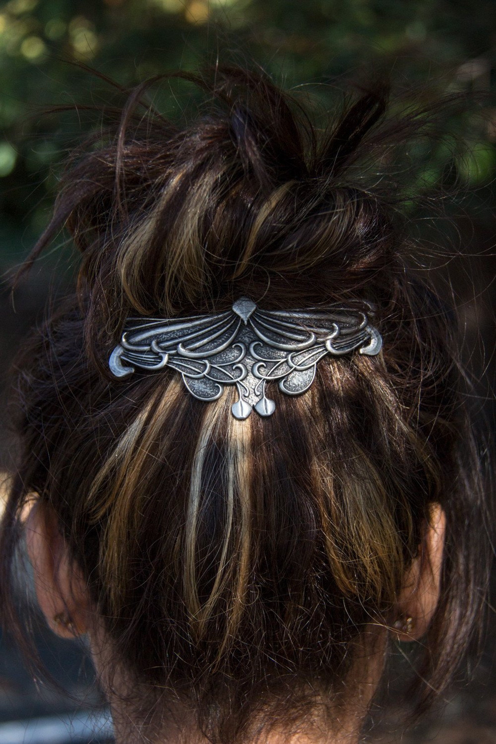 Celtic Knot Hair Clip Celtic Barrette Irish Jewelry Pagan - Etsy