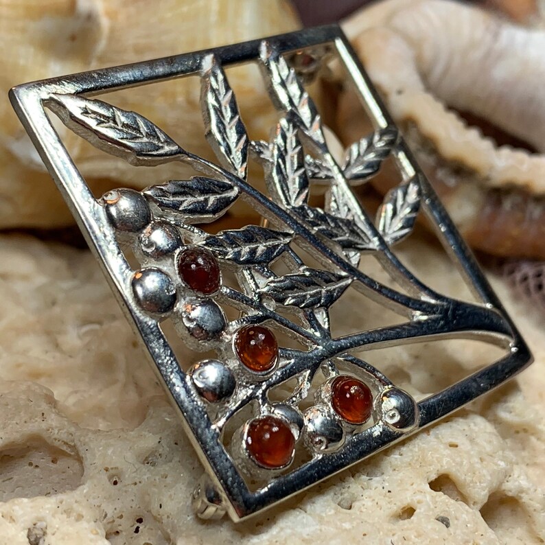 Tree of Life Brooch Celtic Brooch Rowan Tree Pin Scotland - Etsy