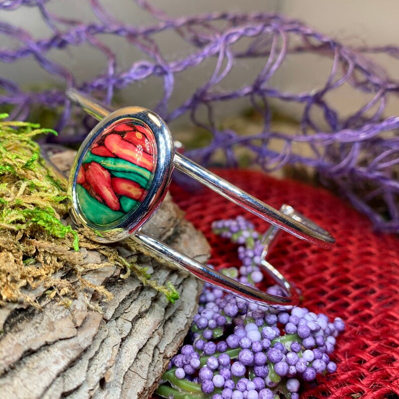 Scotland Heather Bracelet Celtic Jewelry Scotland Jewelry - Etsy