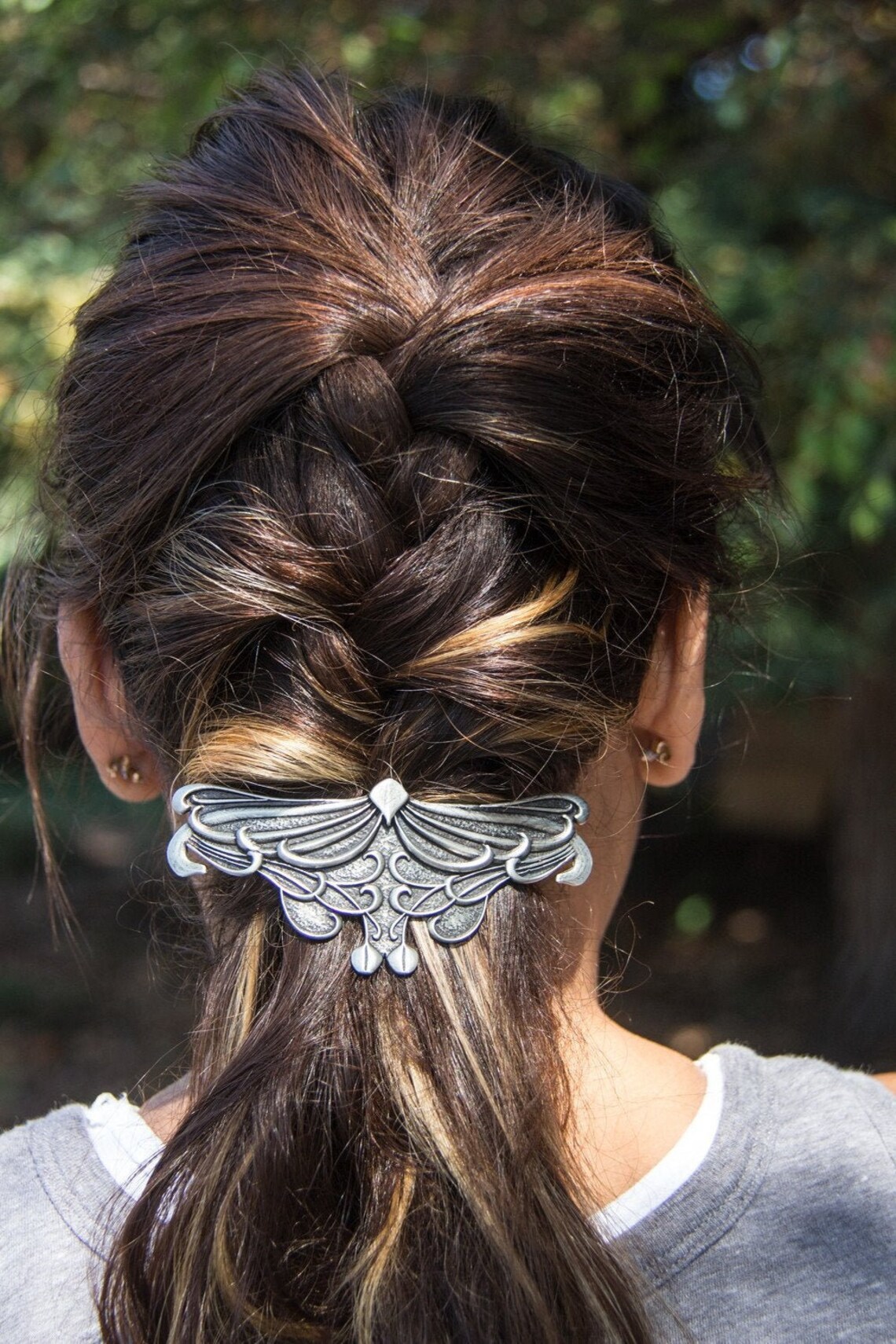Celtic Knot Hair Clip Celtic Barrette Irish Jewelry Pagan - Etsy