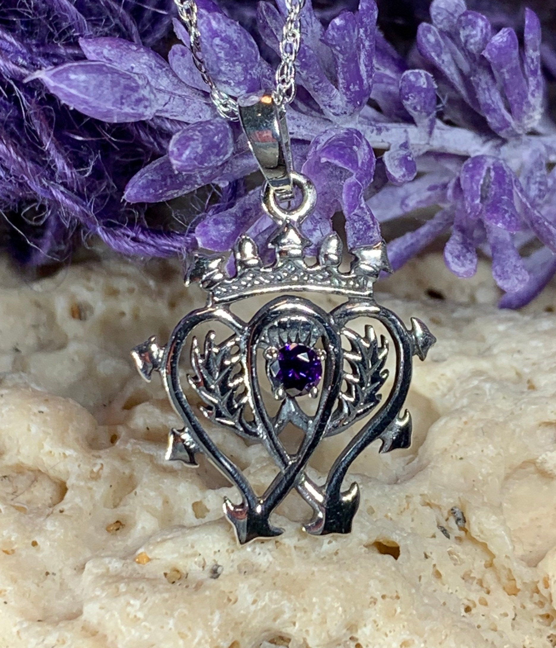 Luckenbooth Necklace Outlander Jewelry Scotland Jewelry | Etsy