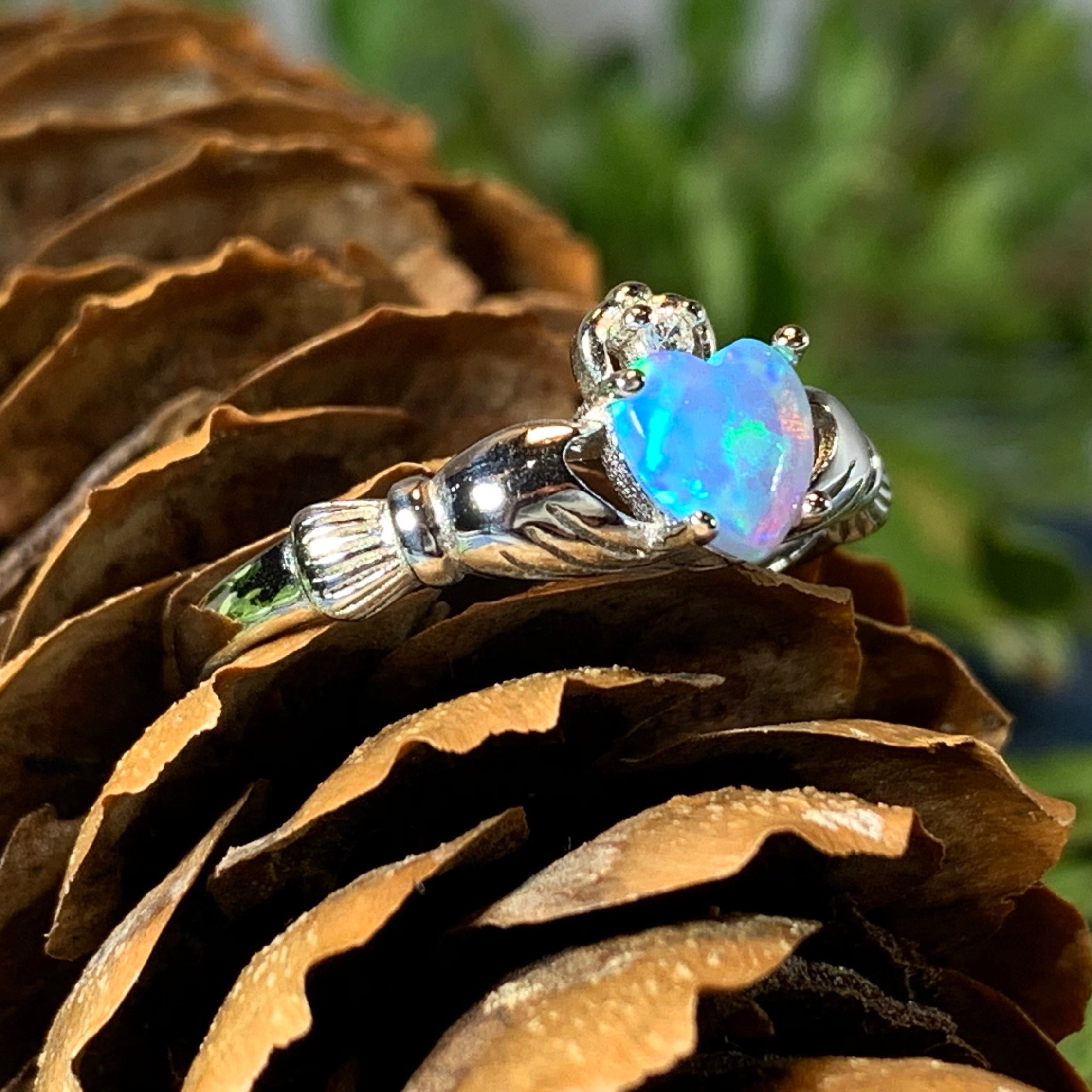 Opal Claddagh Ring Meaning