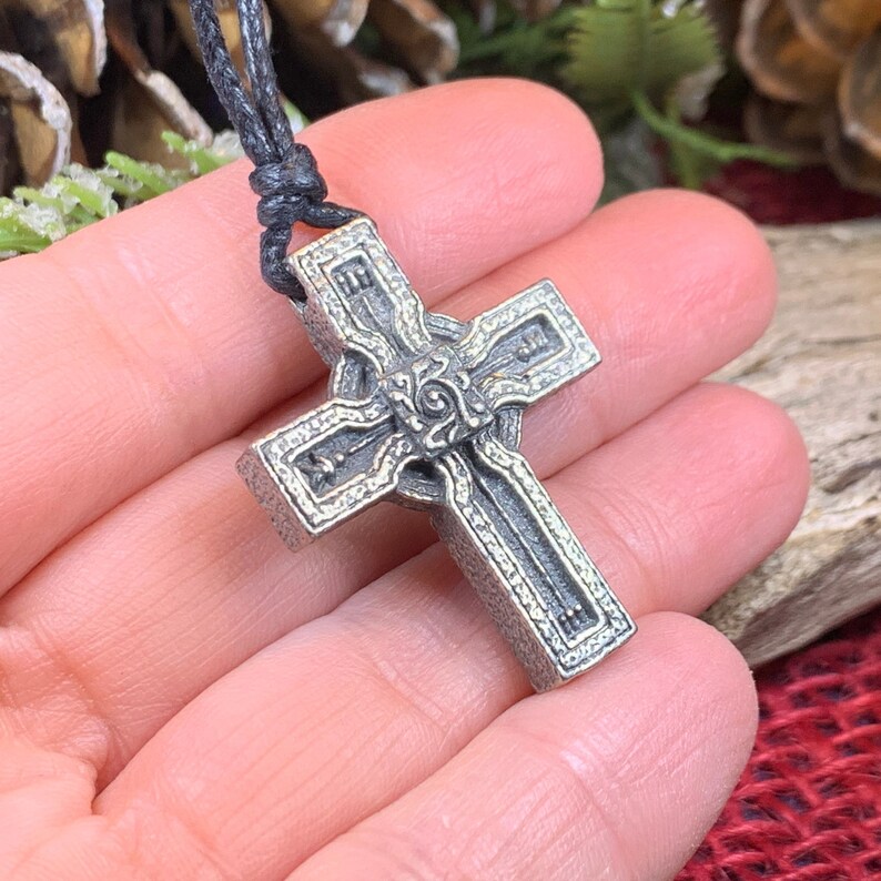 Celtic Cross Necklace Irish Cross Ireland Cross Necklace - Etsy