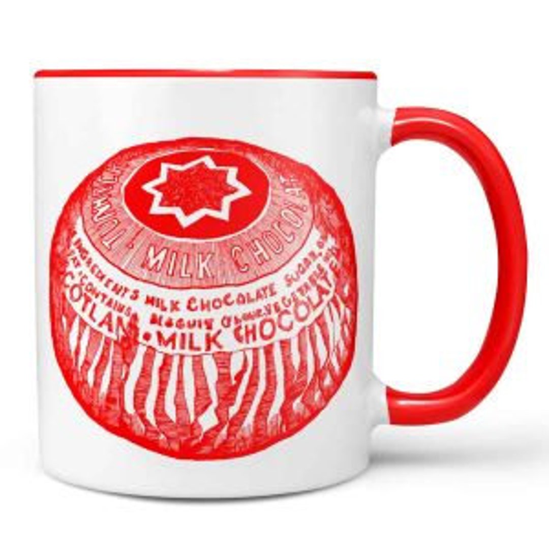 Tunnocks Tea Cake Mug, Scotland Gift, Scottish Mug, Ceramic Mug, Tea ...