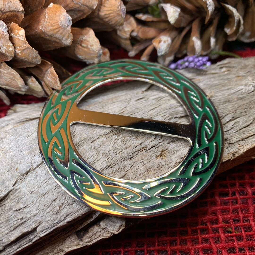 Celtic Knot Scarf Ring Scotland Jewelry Pagan Jewelry - Etsy